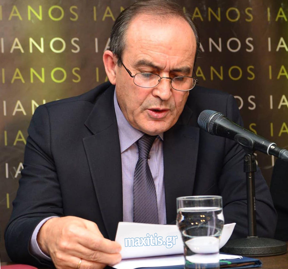 Ομιλία Γ.Μάνου με θέμα “Μικρασιατική Καταστροφή – Έλληνες του ξεριζωμού ...