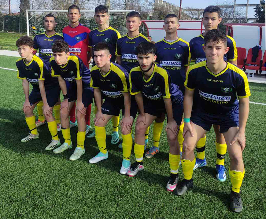 Επιτυχία της ομάδας παμπαίδων α΄ (Κ 16) της ΕΠΣ Κιλκίς… χωρίς ...